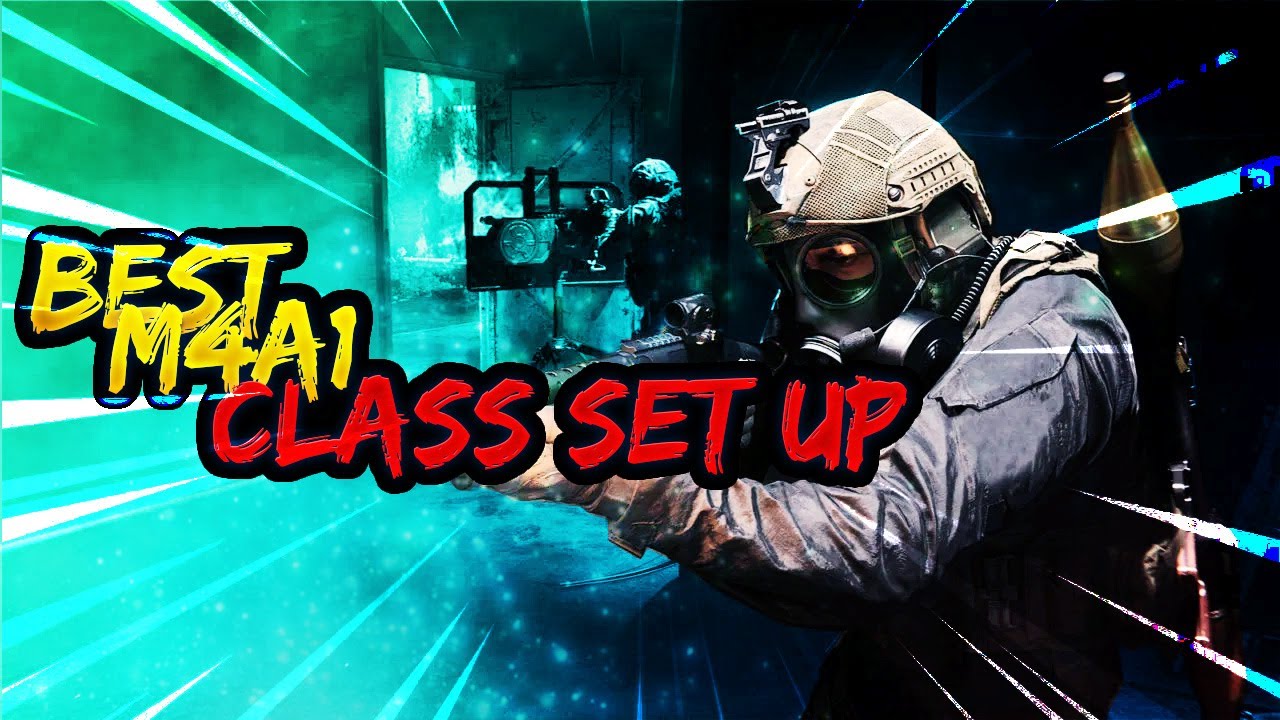 M4A1 Best Aggressive Class Set Up - CoD MW - (Modern Warfare) - YouTube