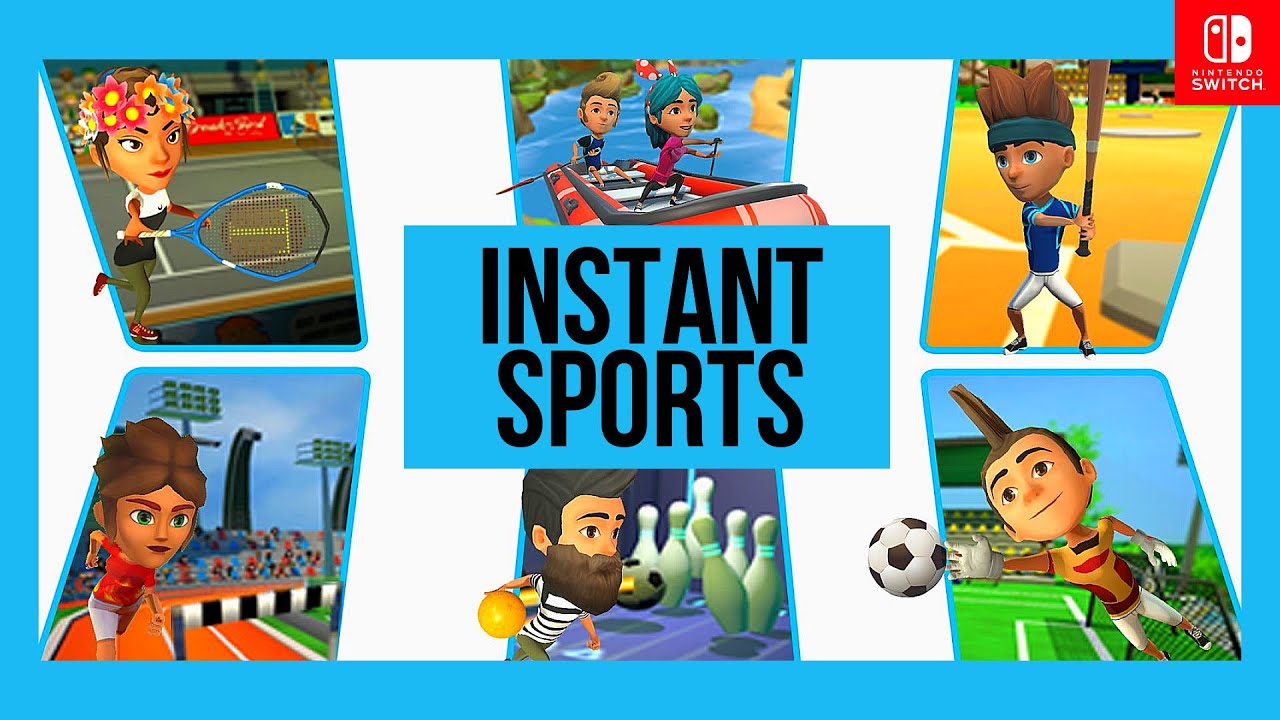 INSTANT SPORTS (Nintendo Switch) - GAMEPLAY a dobles - YouTube
