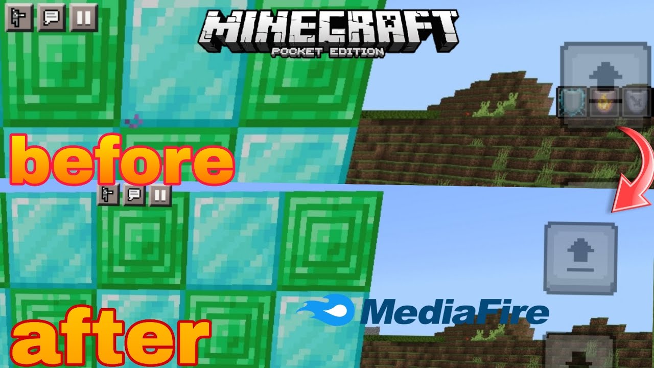 How To Disable Minecraft PE Potion status bar - YouTube