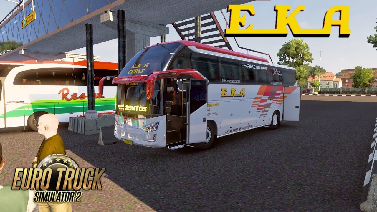 ETS 2 || BUS EKA CEPAT SURABAYA- MALANG || RM280 MOD BUS EP5 - YouTube