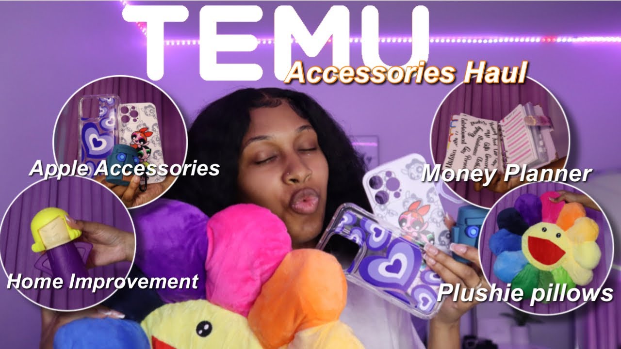 TEMU ACCESSORIES HAUL 2023 | 20+ Items (Phone Cases, Home Improvement ...