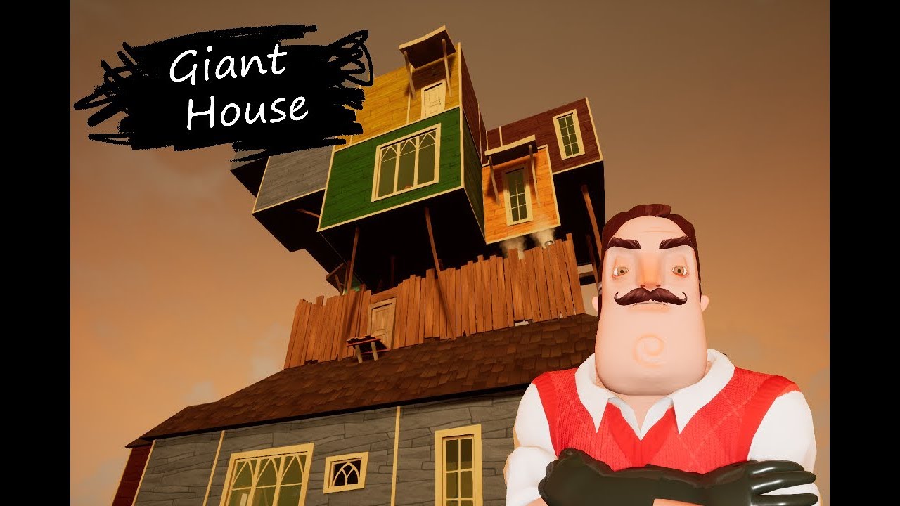 "Giant House" Early Gameplay #2 (Hello Neighbor Mod) - YouTube