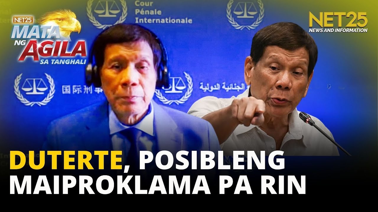 Duterte, maaari pa ring maiproklama kahit nakakulong sa ICC—Comelec ...