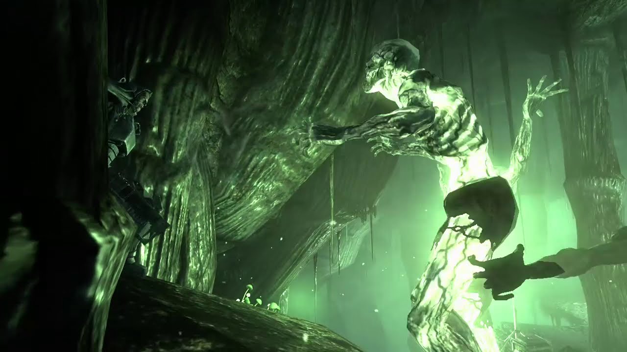Fallout 3: BoS Soldiers vs Ghouls horde Round 1 (Point Lookout DLC ...