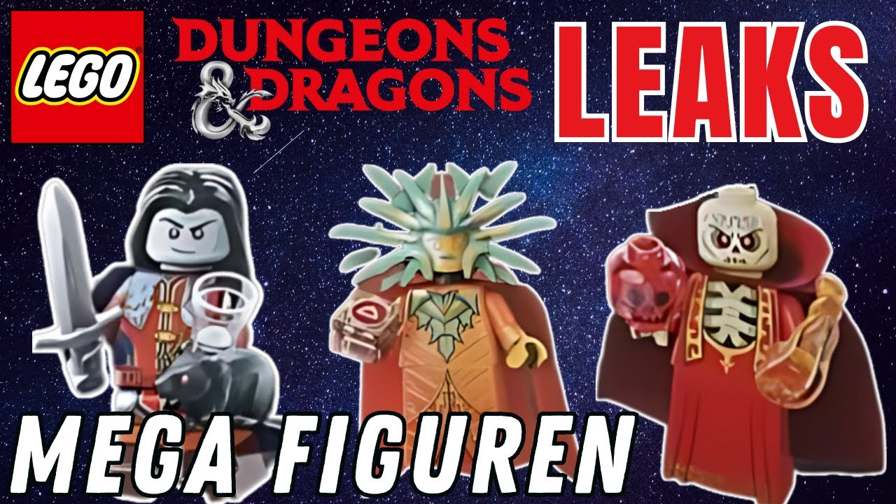 LEGO Dungeons & Dragons Minifiguren Serie GELEAKT! - YouTube