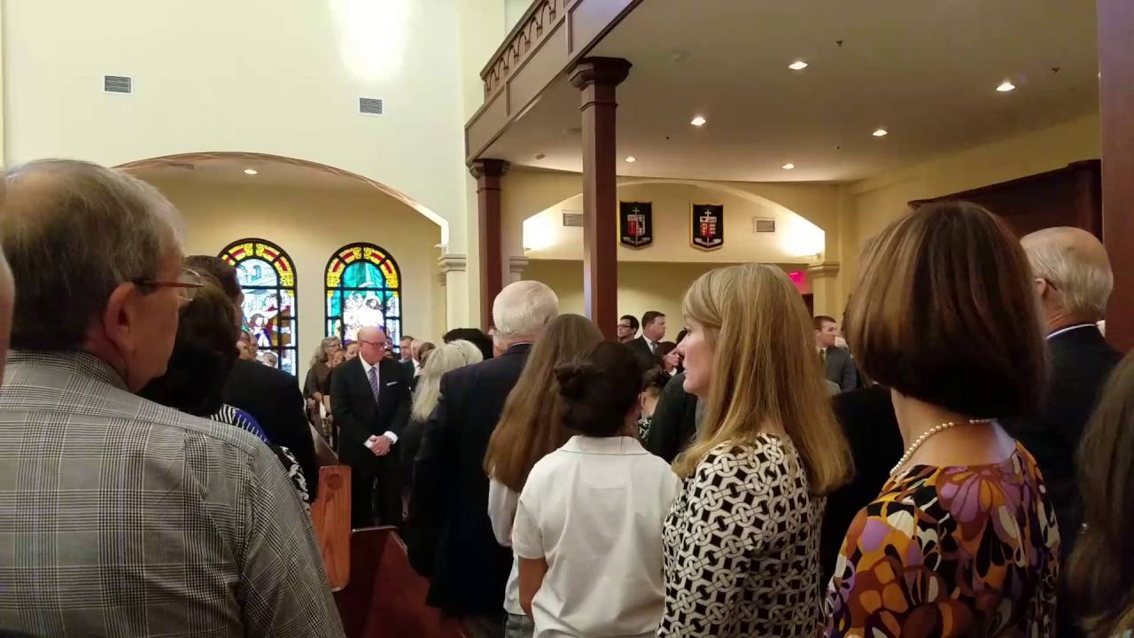 Fr John McCormick Funeral Mass Procession - YouTube