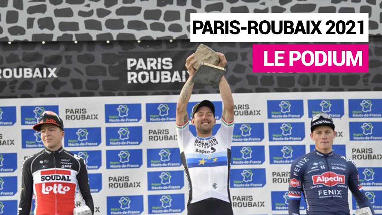 Paris-Roubaix 2021 : le podium 🔥 - YouTube