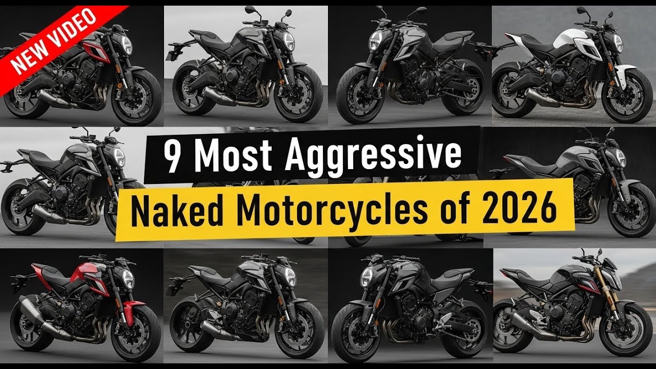 9 Most Aggressive Naked Motorcycles of 2026 – Brutal Power Without ...