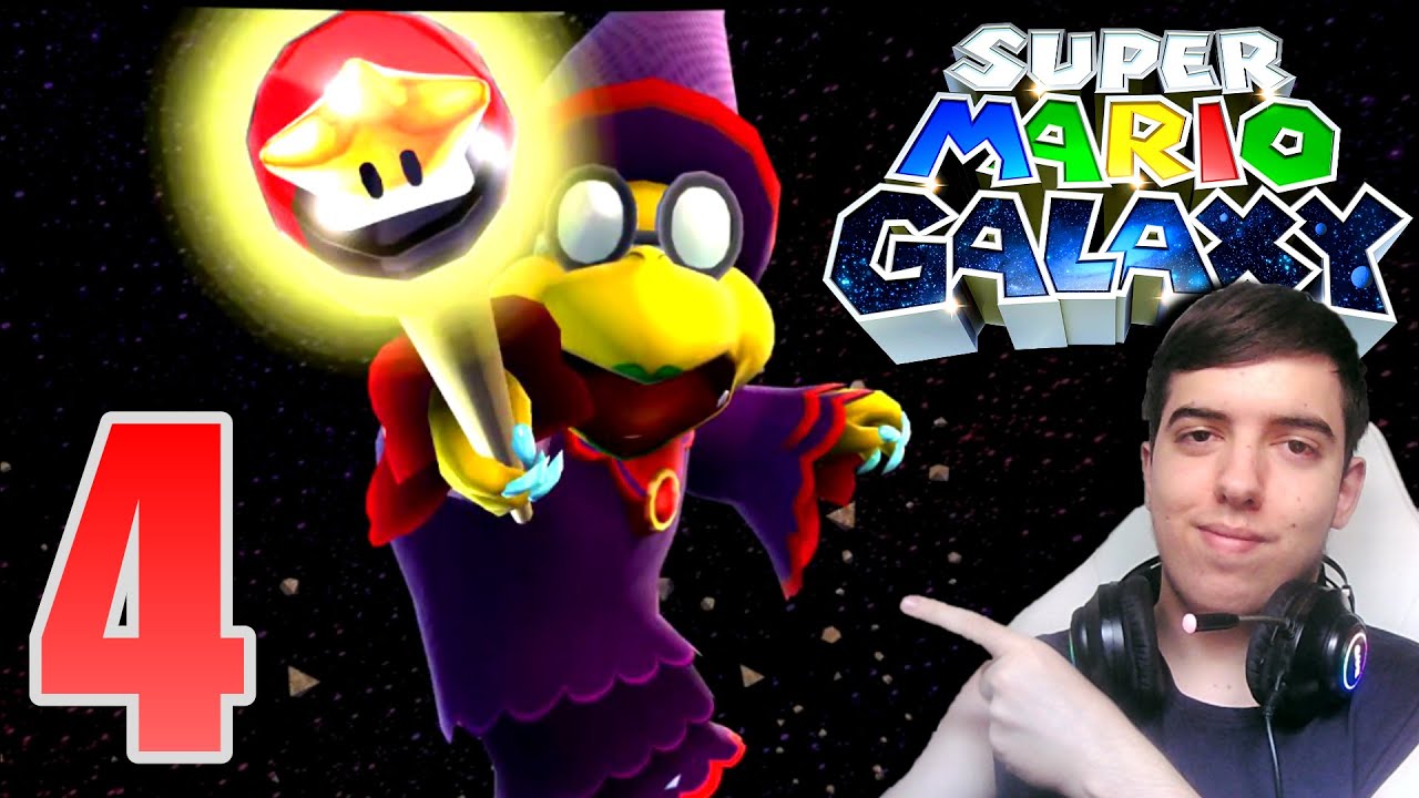 LA BÓVEDA DEL BAÑO Y BOSS KAMELLA | SUPER MARIO GALAXY #4 | Gameplay ...
