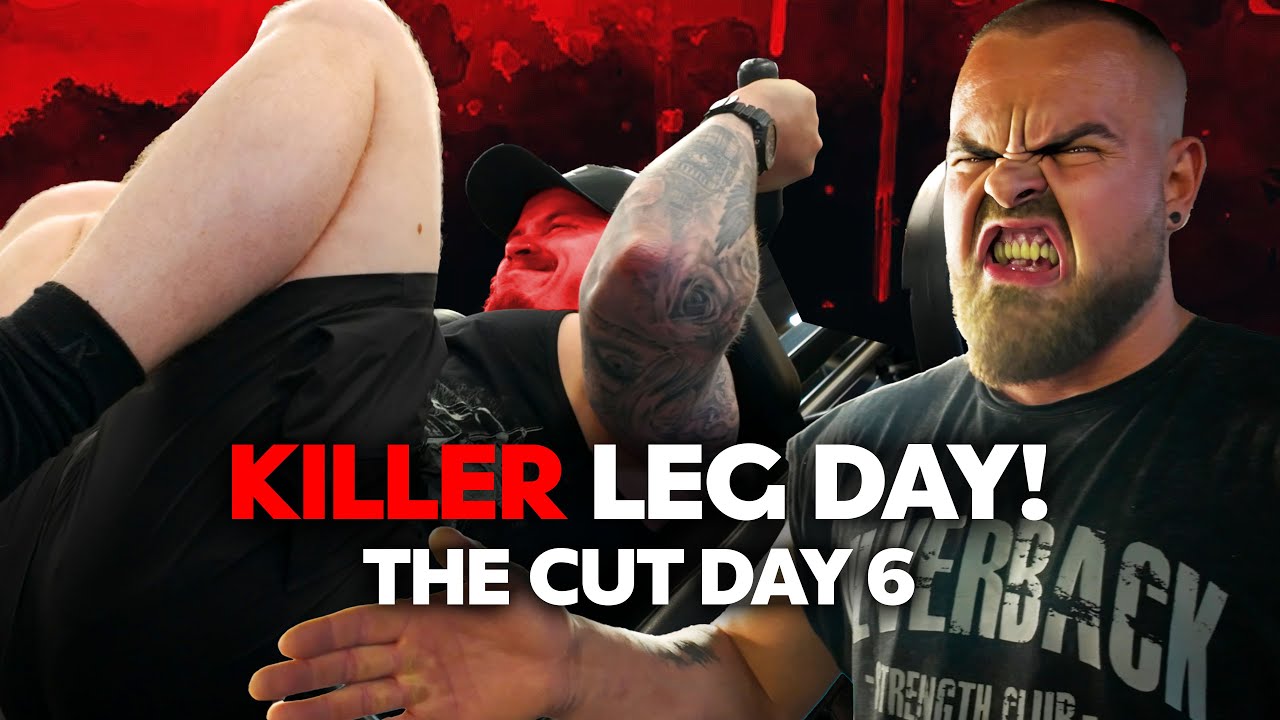 KILLER LEG DAY! - The Cut (Day 6) - YouTube