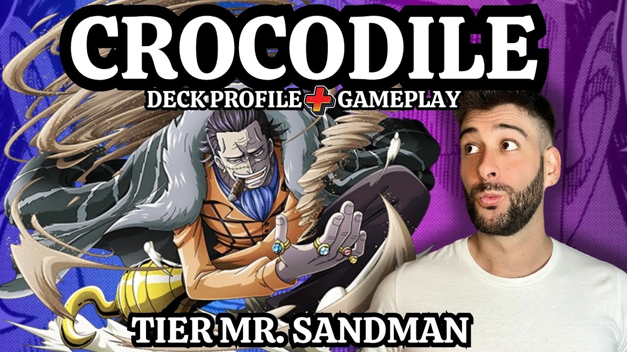 🔵🟣 CROCODILE | EL MEJOR SANDMAN DEL JUEGO | EB-01 DECK PROFILE ...
