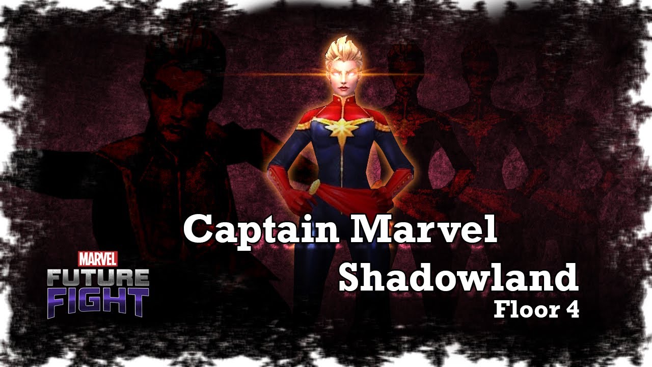 Marvel: Future Fight - Captain Marvel Gameplay | Shadowland Floor 4 ...