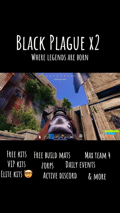 Black Plague x2 Join us on new Gen #rust #rustconsole #rustshorts #rustpvp #rustclips # ...