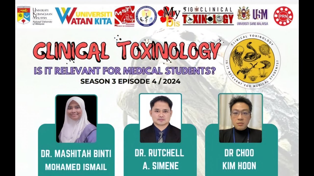 Clinical Toxinology: Is it relevant for Medical Students S3E4 - YouTube