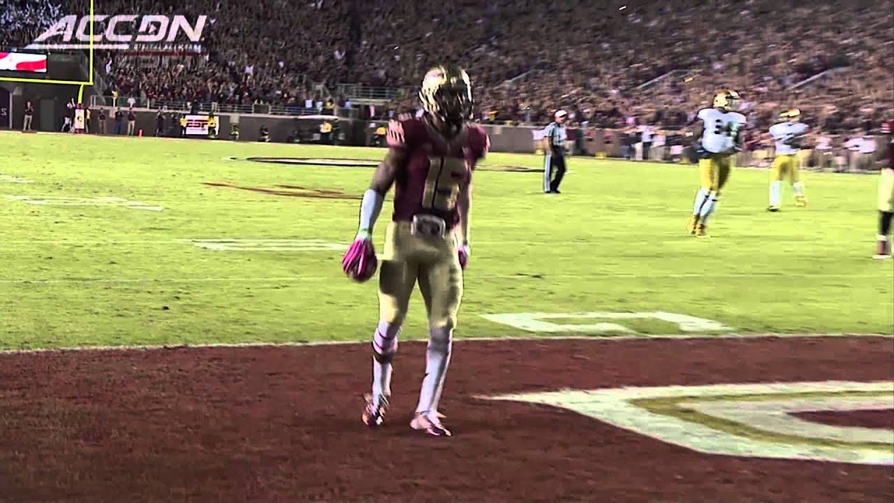FSU's Travis Rudolph Shakes Off Defender and Scores | ACC Must See ...