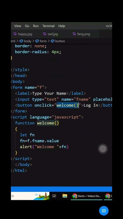 Alert Box In Javascript Shorts Shortsvideo Viral Ytshorts Ytindia Webdevelopment