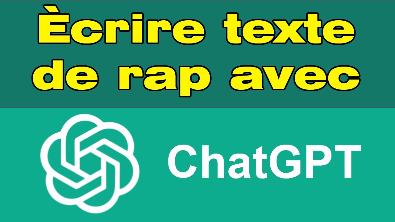 Comment écrire un texte de rap avec ChatGPT - YouTube