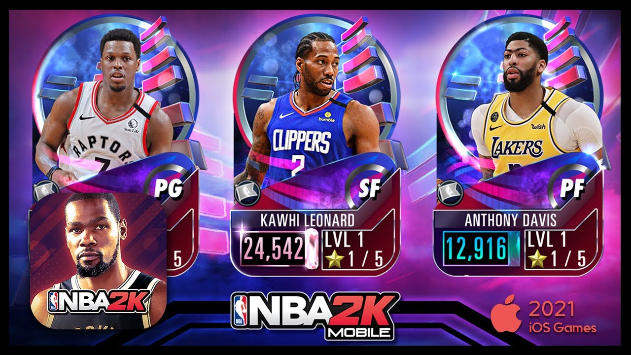 NBA 2K Mobile Basketball iOS | Interface & Game play Quick View - YouTube