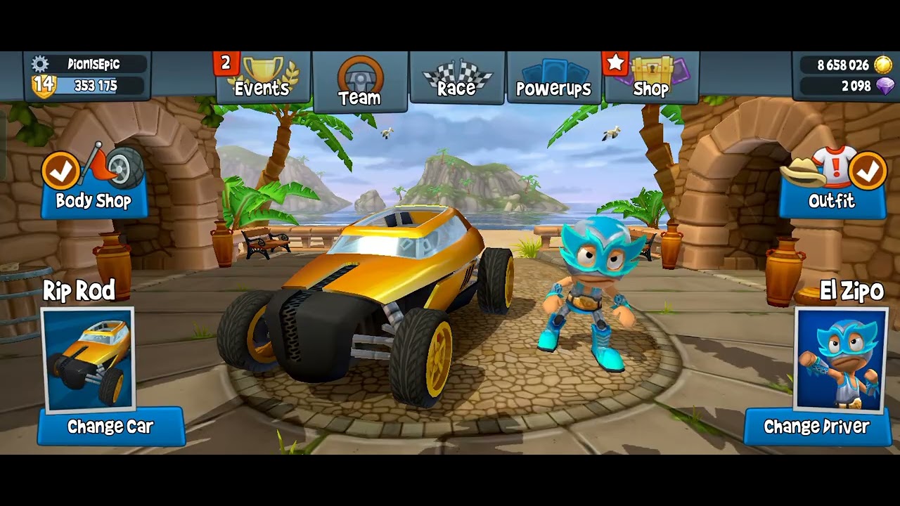 Random BBR2 Game (Use Mod) - YouTube