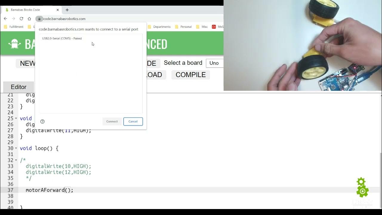 Barnabas Rover: S2E3 - How to code Arduino DC Motor Drivers using functions and subroutines ...