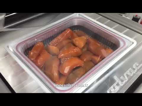 Yarı Otomatik Kase Kapama Makinesi - KABAK TATLISI PAKETLEME