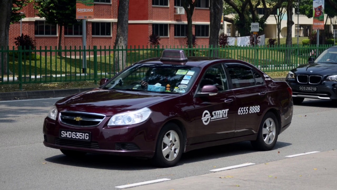 SMRT Taxis Chevrolet Epica Taxi - YouTube