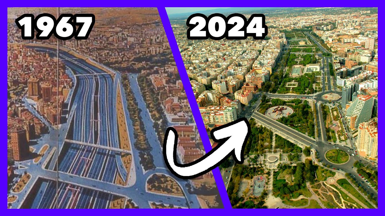 La INCREÍBLE transformación de este PARQUE | Turia en València 🧡 - YouTube