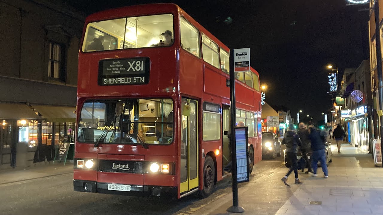 Front Seat Ride On Preserved London Transport Leyland Titan A986 SYE ...