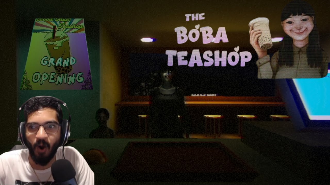 I OPENED A BOBA TEA SHOP SURELY NOTHING SCARY WOULD HAPPEN???[The Boba ...