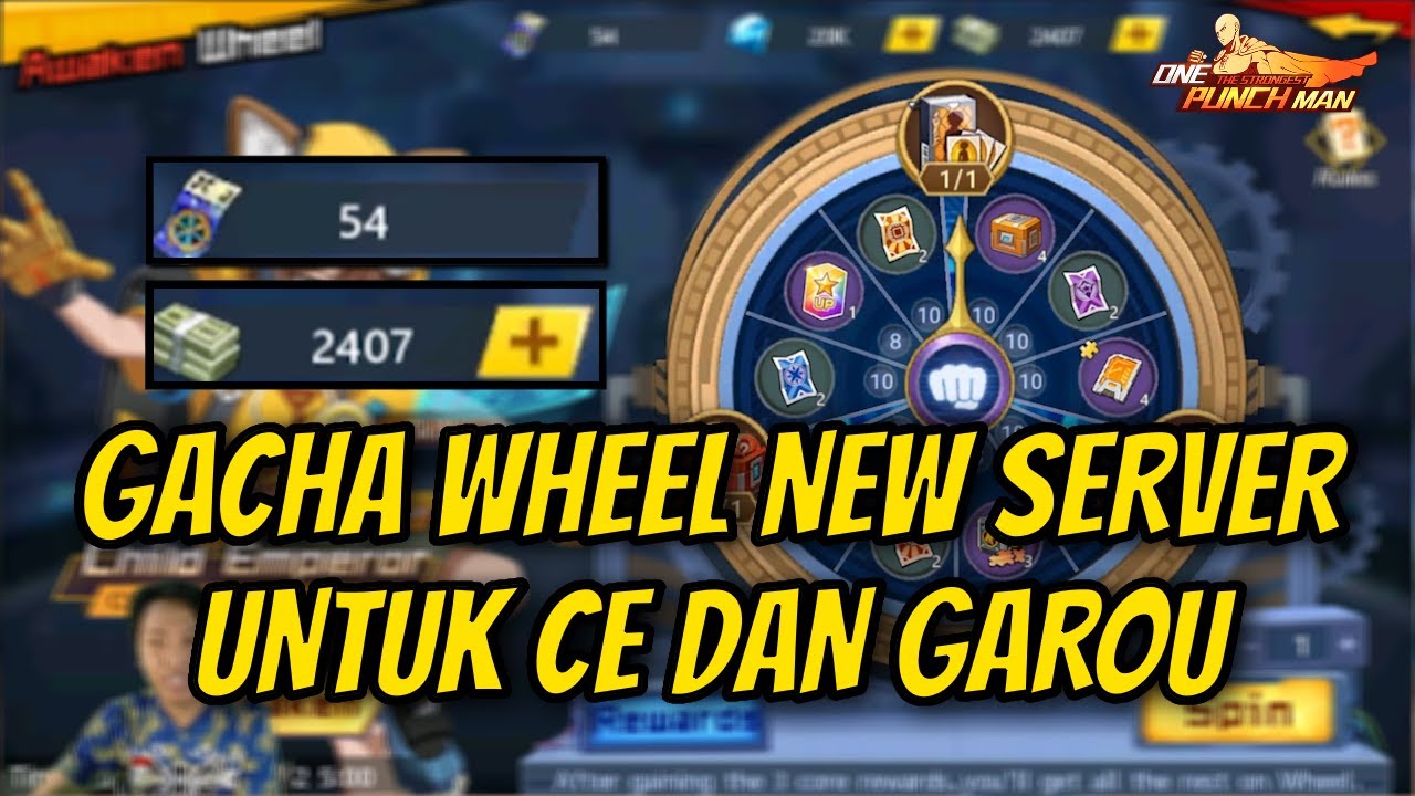 GACHA WHEEL UNTUK CE & GAROU! SULTAN WAJIB IKUTIN CARA INI KALAU MAU ...