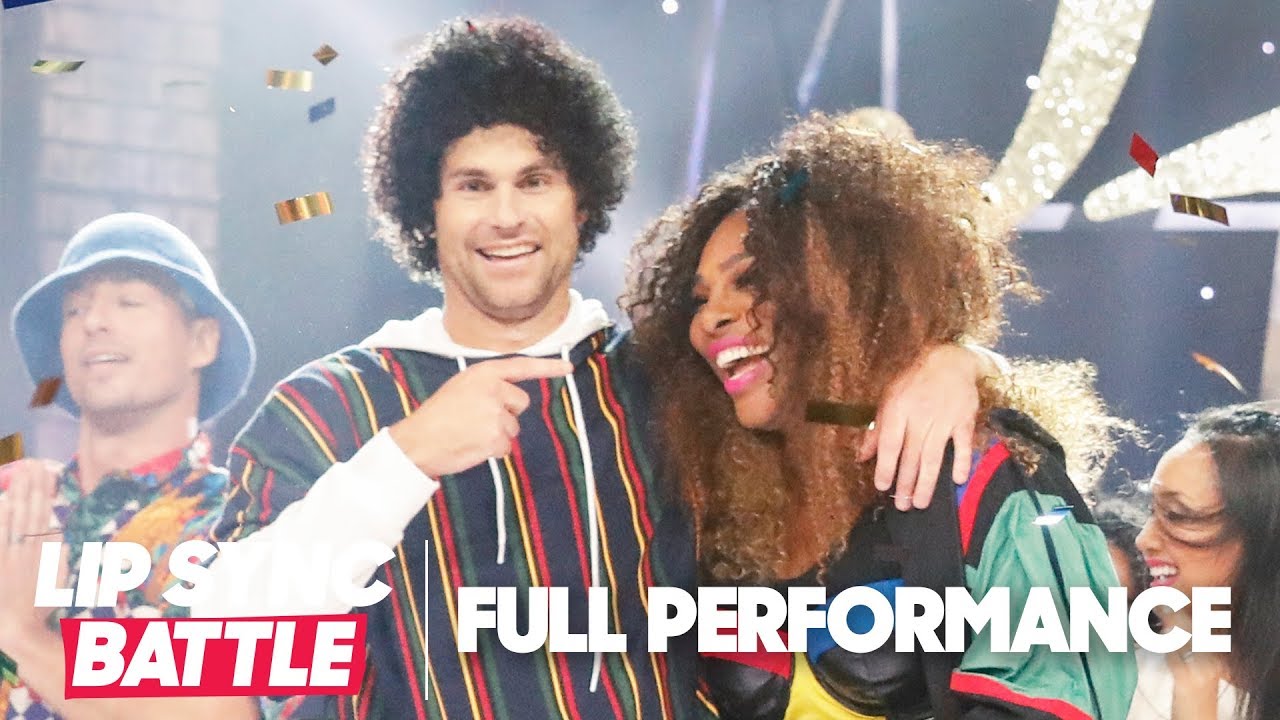 Serena Williams Joins Andy Roddick for “Finesse” by Bruno Mars | Lip ...