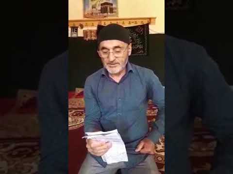 Aga Bextiyar Boladi- Qara chadrali dilenci (ozlerini dilenci halina salan Mersiyexanlara aiddi)