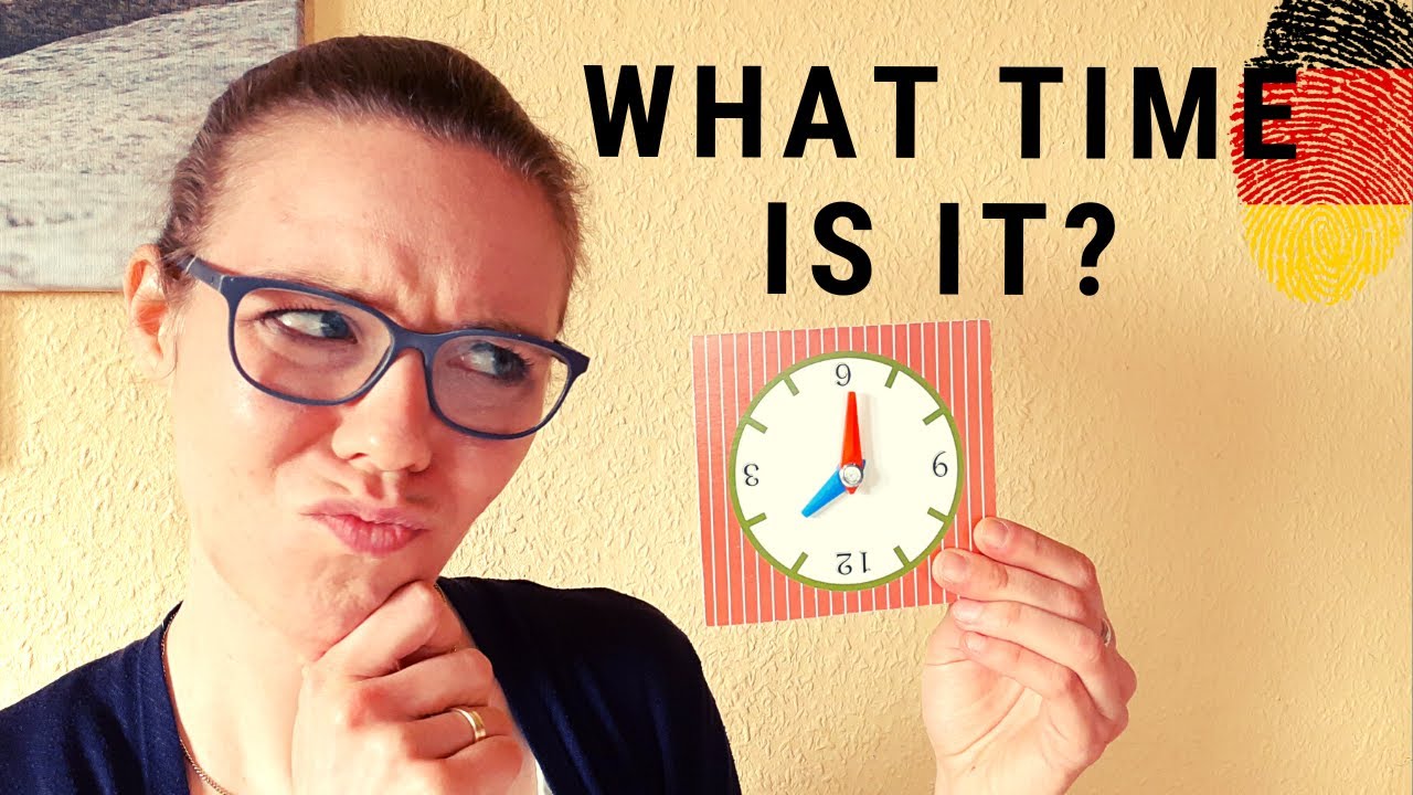 Learn to tell the time in German | comprehensible input for ...