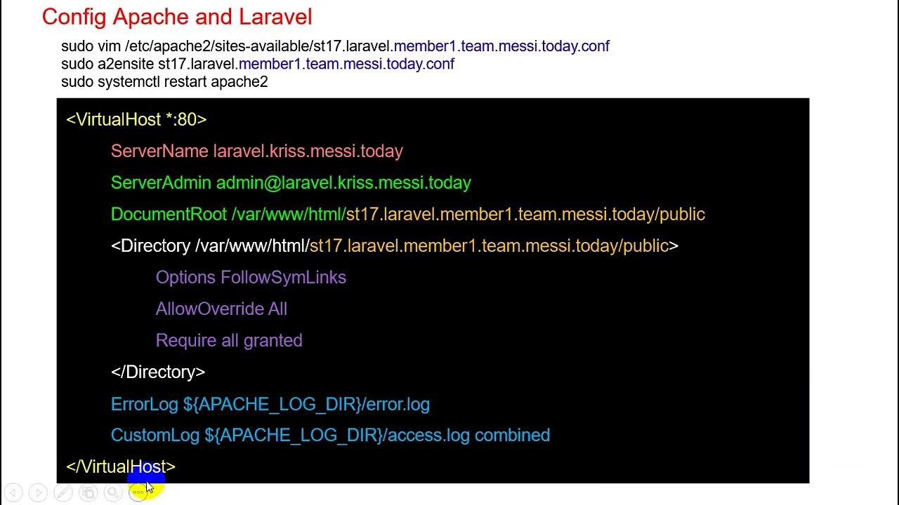ST17 Laravel Config Public Network - YouTube