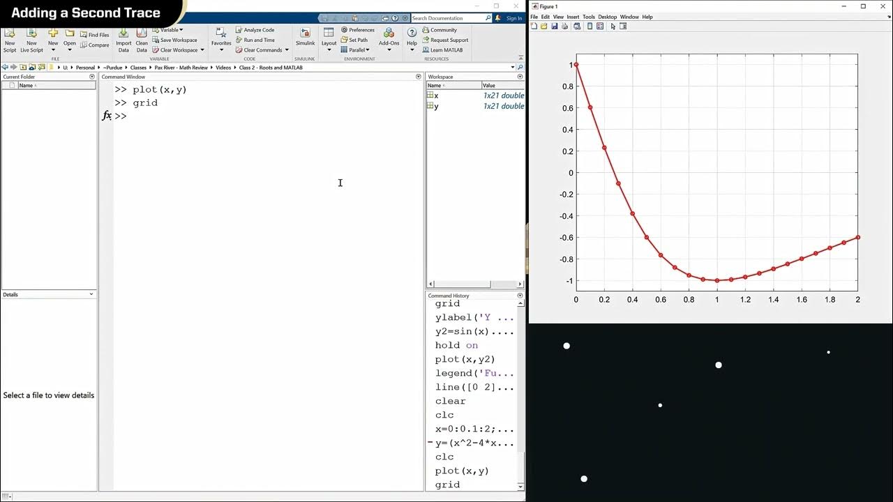 ENGT 509 2-2 2D Plots in MATLAB - YouTube