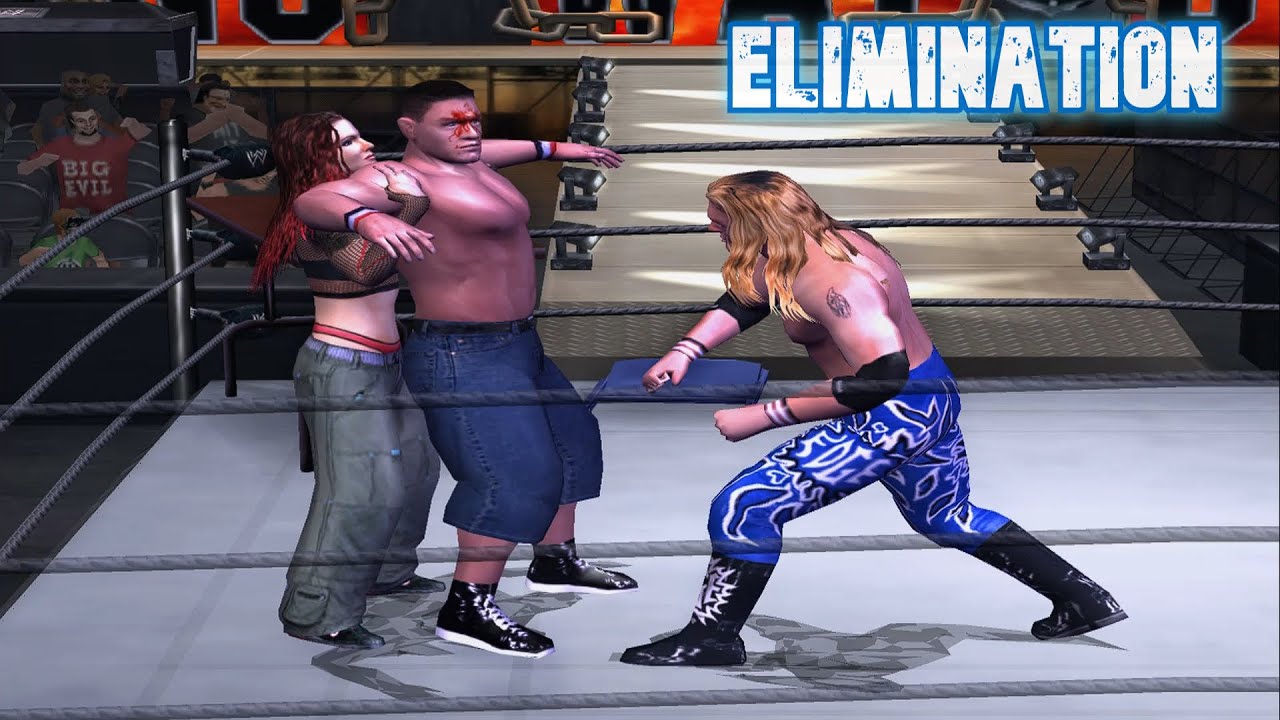 John Cena & Rhea vs. Edge & Lita | No Way Out | Elimination ...