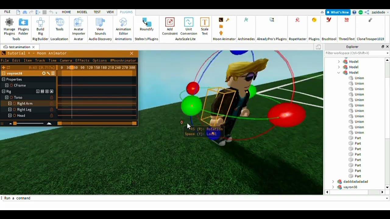 animation roblox studio-Tutorial - YouTube