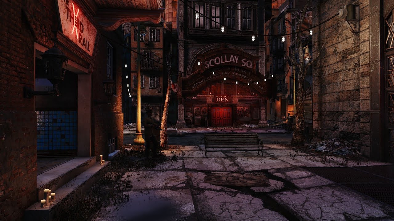 Fallout 4 - Part 13 (Travel, Goodneighbor & Memory Den) Game Movie ...