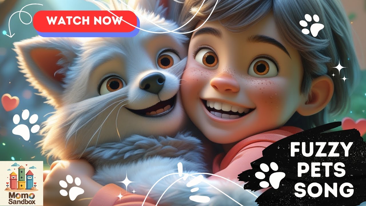 FUZZY PET SONG - Fun Children's Song About Pets - YouTube