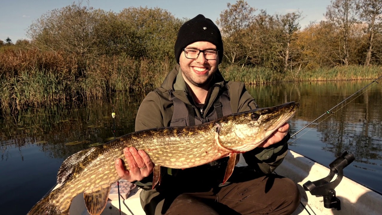 Gedde Fiskeri - Spinflue! - YouTube