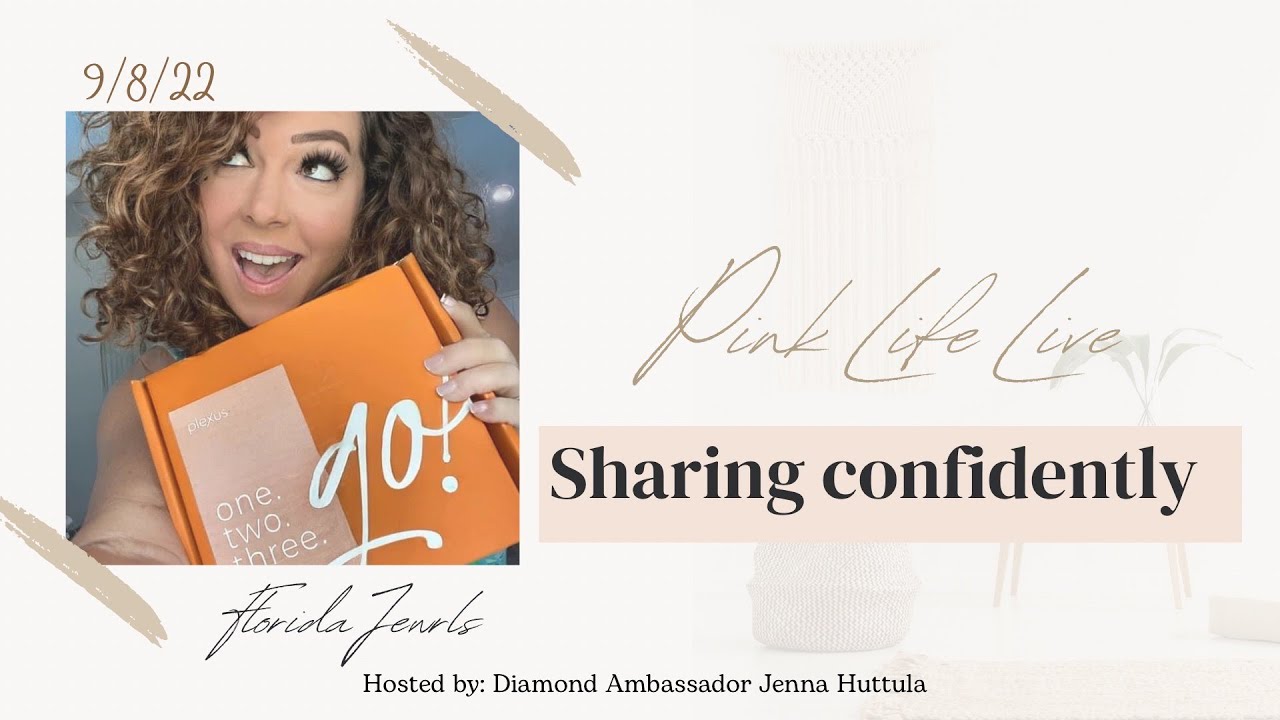 Pink Life Live- Sharing Confidently - YouTube
