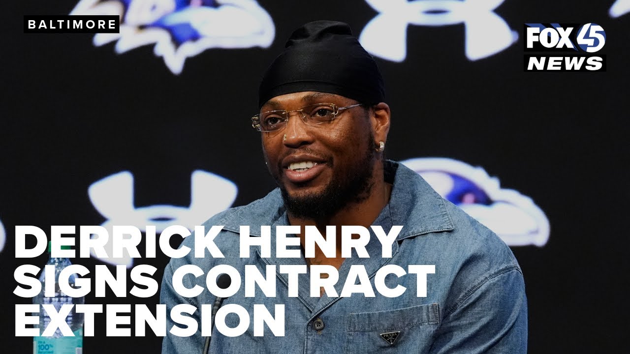 Ravens running back Derrick Henry signs extension | 'I fell in love ...