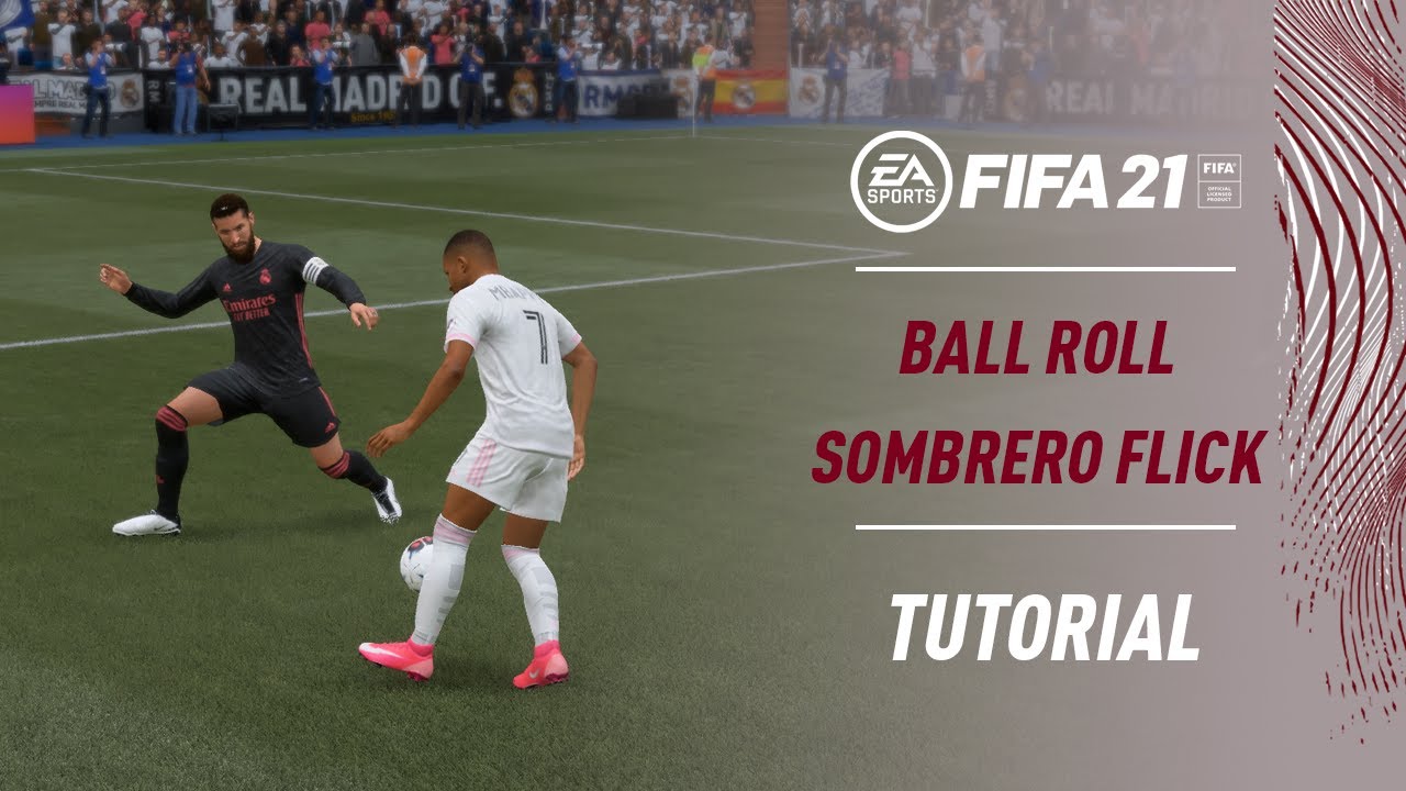 FIFA 21 'Ball Roll Sombrero Flick' | SKILLS TUTORIAL - YouTube