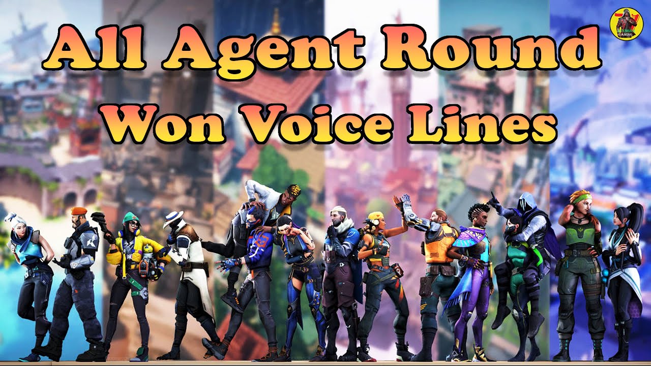 Valorant All Agent Round Won Voice Lines | Valorant | @AvengerGaming71 ...