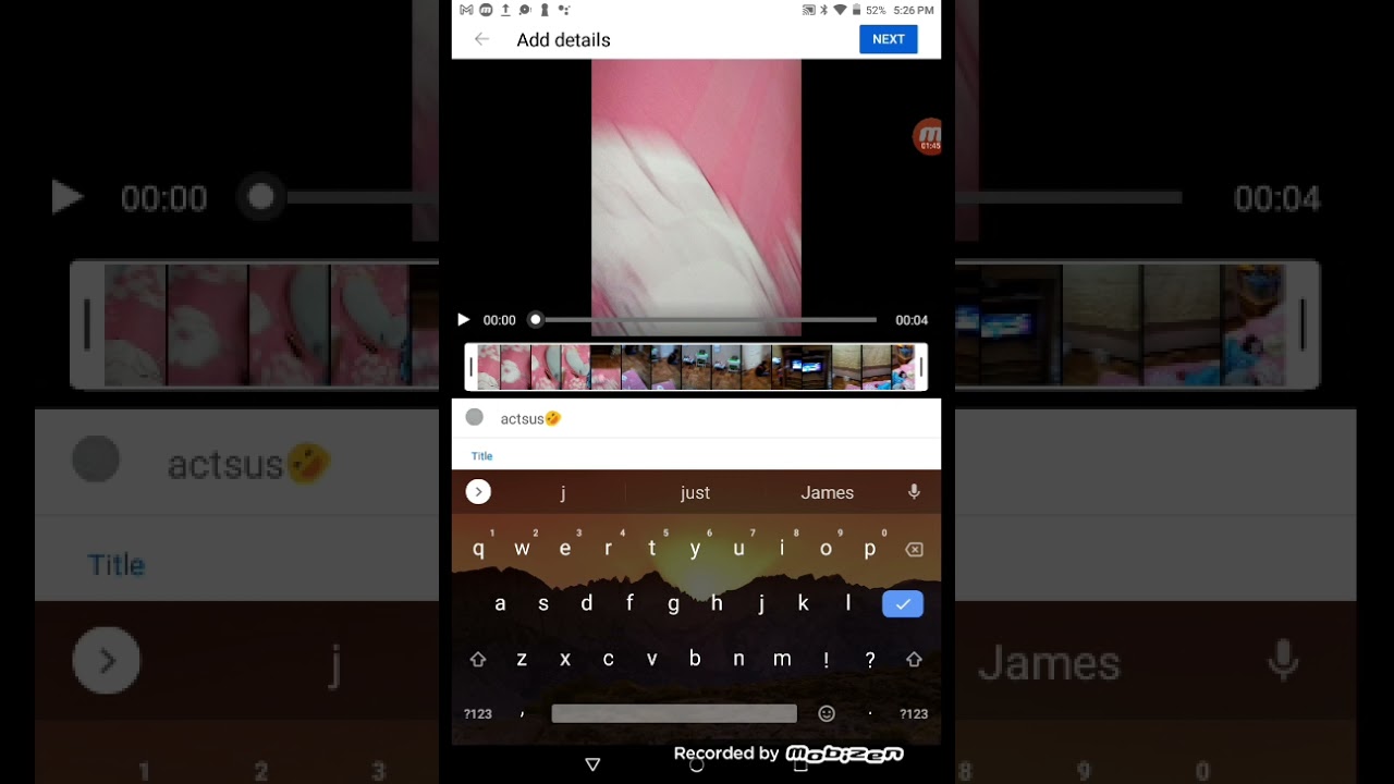 how to upload a video on YouTube on tablet? - YouTube