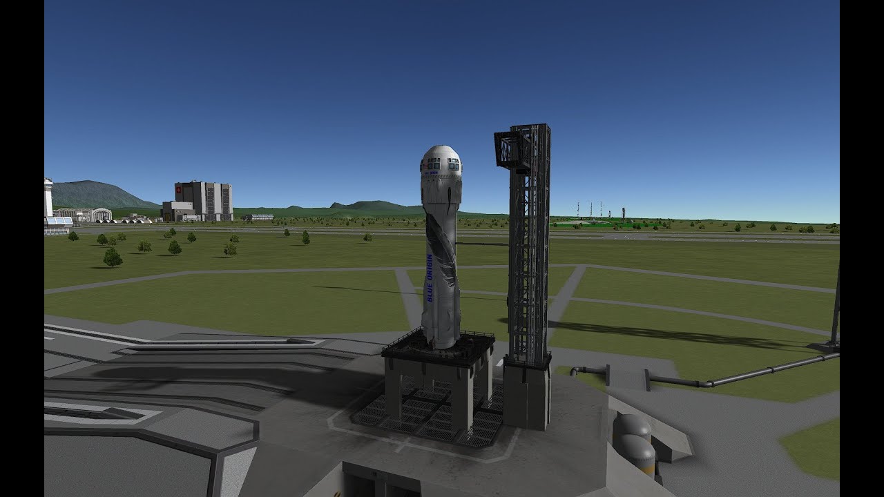 New Shepard - KSP 1.10 Near Stock - With craft file! - YouTube