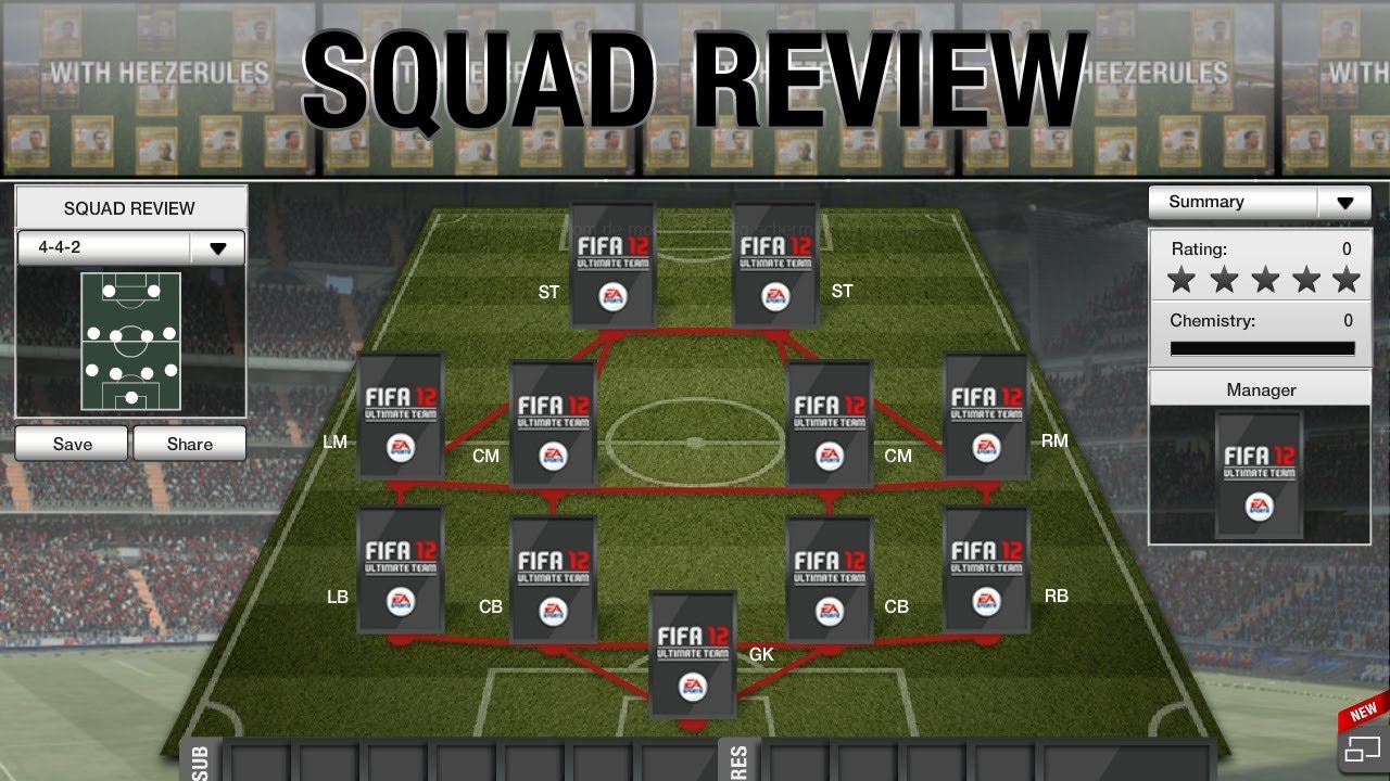 FUT 14 I 15K budget Squad Builder - YouTube