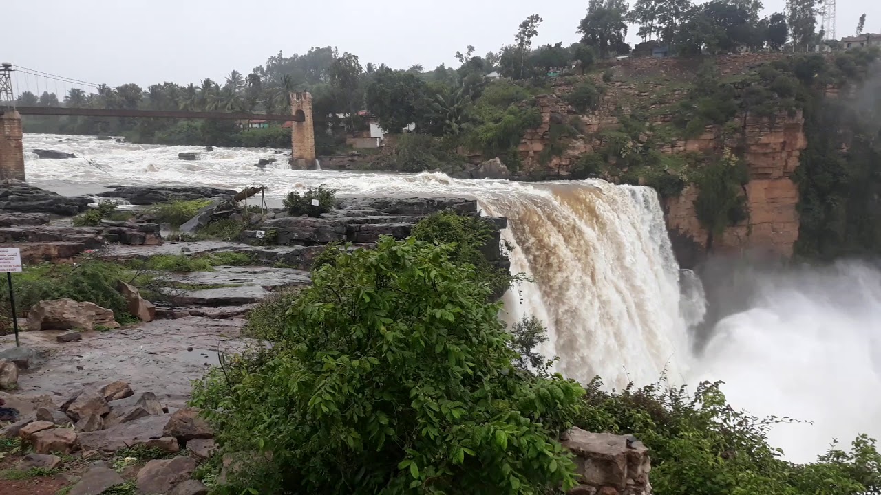 gokak fall,s - YouTube