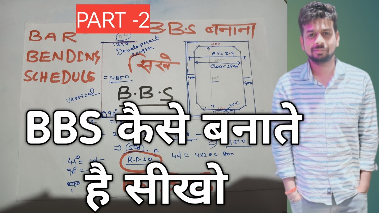 Bbs कैसे बनाते है| How to make a bar bending schedule|Box culvert bbs ...