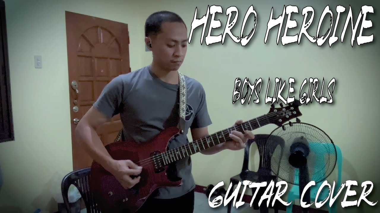 Hero Heroine - Boys Like Girls Guitar Cover - YouTube